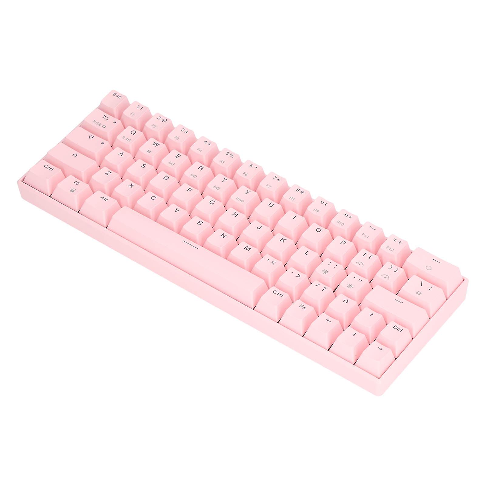 Keys RGB Mechanical Keyboard,3 Modes Wireless Mechanical Wireless ...
