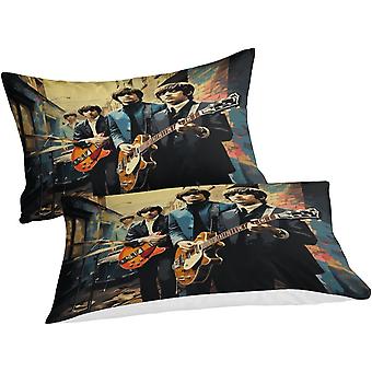 3D The Beatles Duvet Cover Stitch Bedding Rock Band Printing Quilt ...