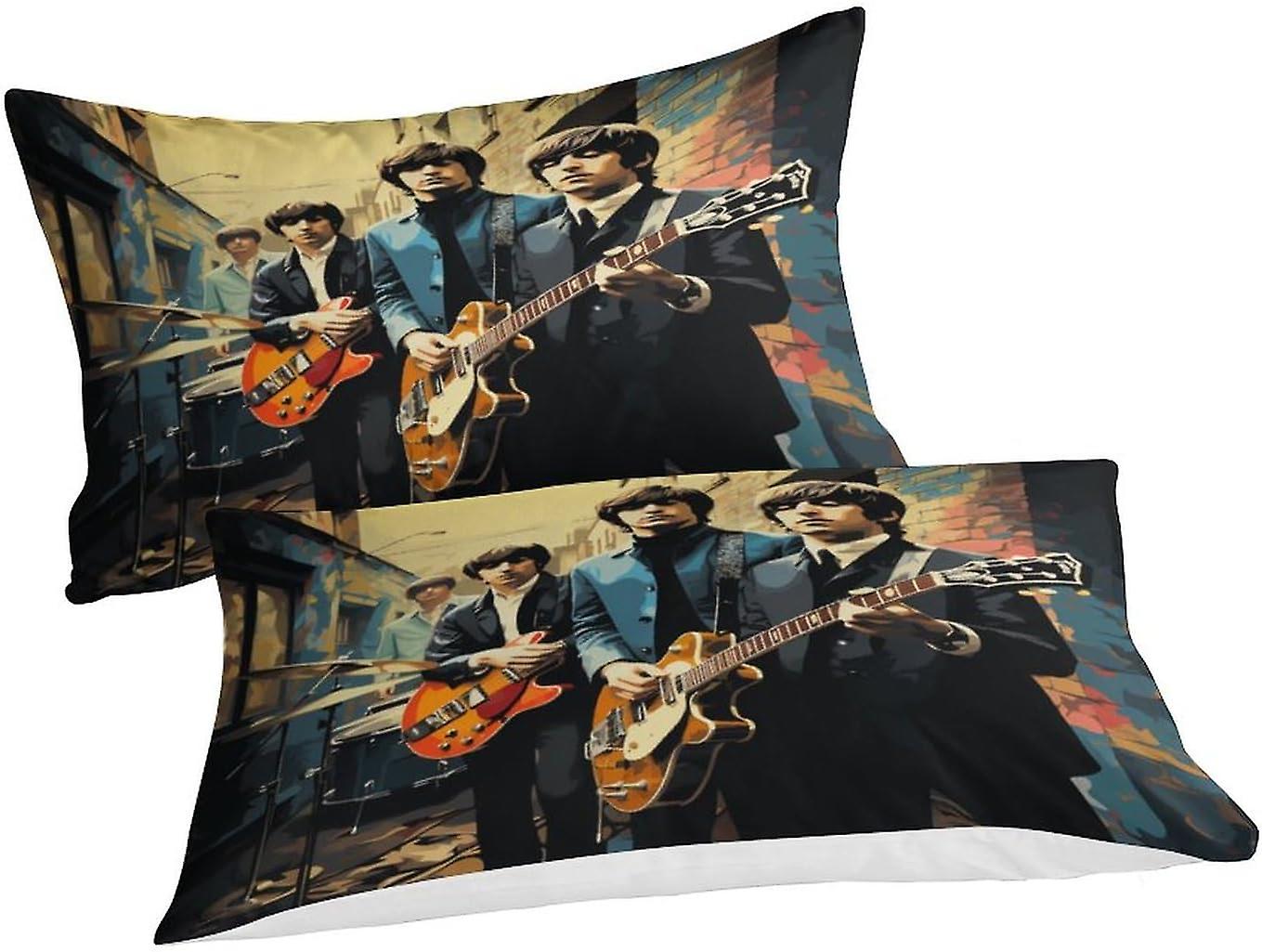 3D The Beatles Duvet Cover Stitch Bedding Rock Band Printing Quilt ...