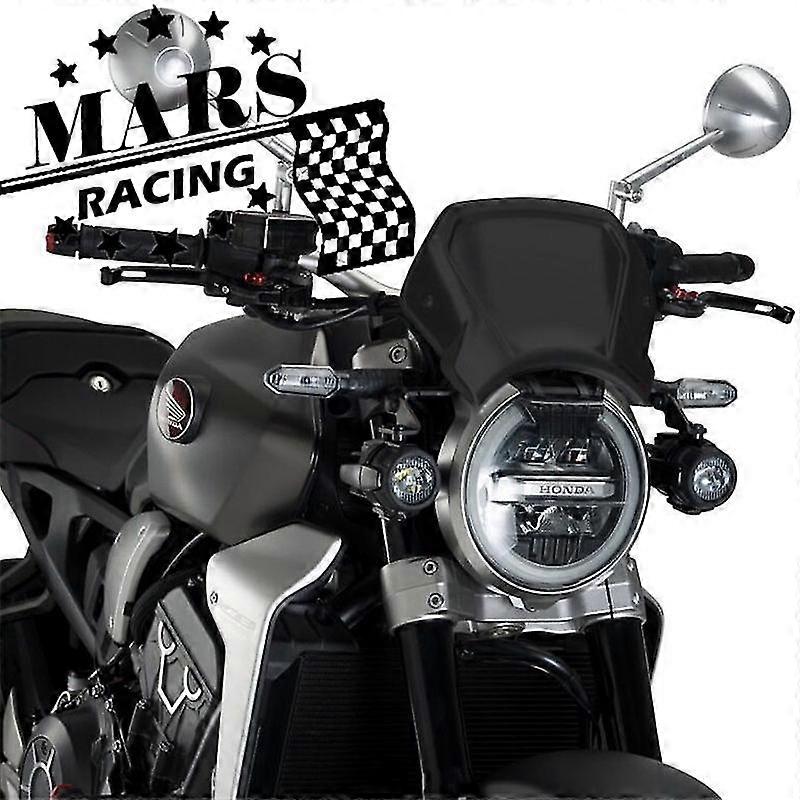 Exquisite New Motorcycle Cafe Motor Windshield Windscreen Deflector ...