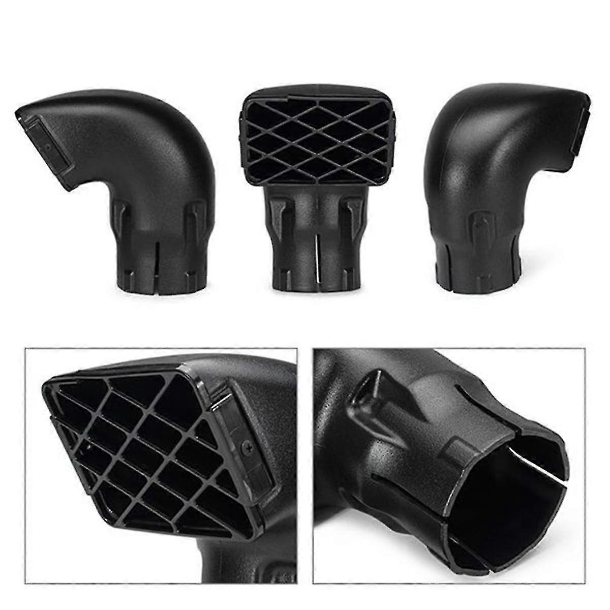 For 3.0inches Car Universal Snorkel Inlet Air Intake Pipe for Off-Road ...