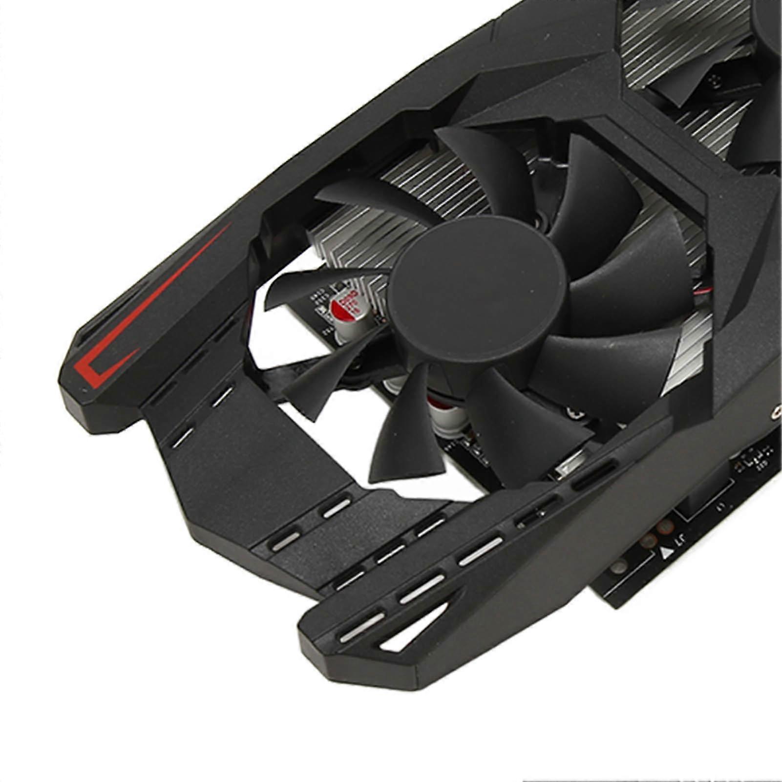 Dual Fan Graphics Card 4GB DDR5 128bit Rapid Cooling Low Noise Video ...