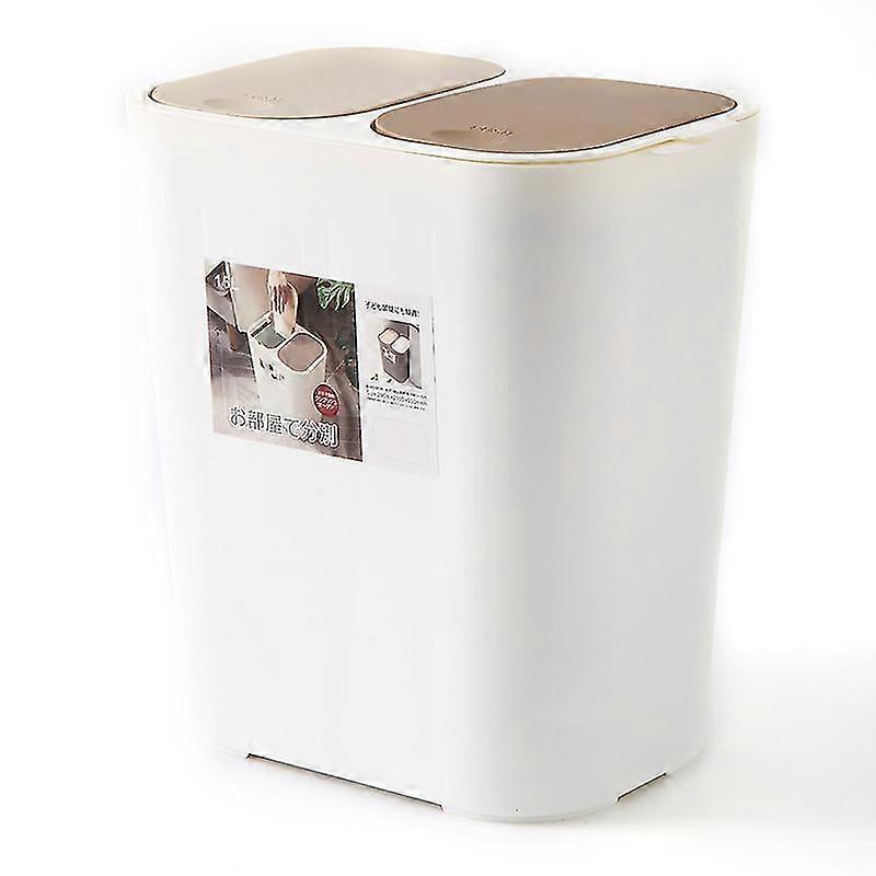 Classification Trash Can Double Covered Double Cover Wet And Dry ...