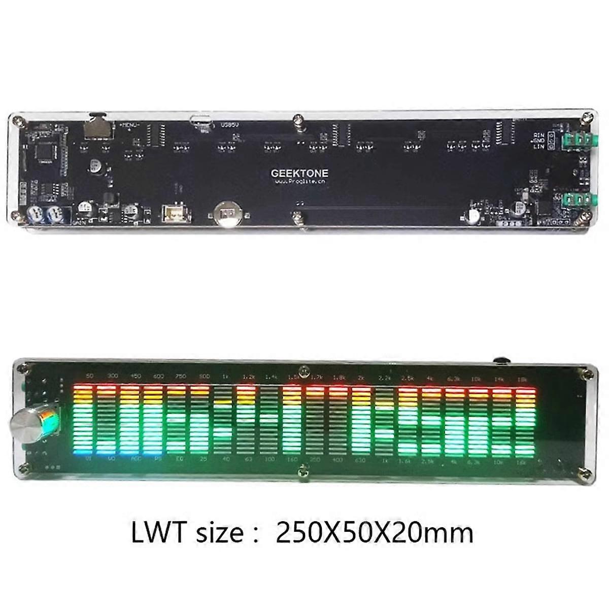LED Audio Spectrum Analyzer Music Spectrum Dynamic Level Indicator for ...
