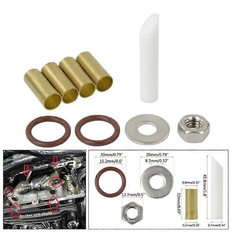 Rocker Lockers Metal Rocker Lockers Twin Cam End Shaft Insert Kit ...