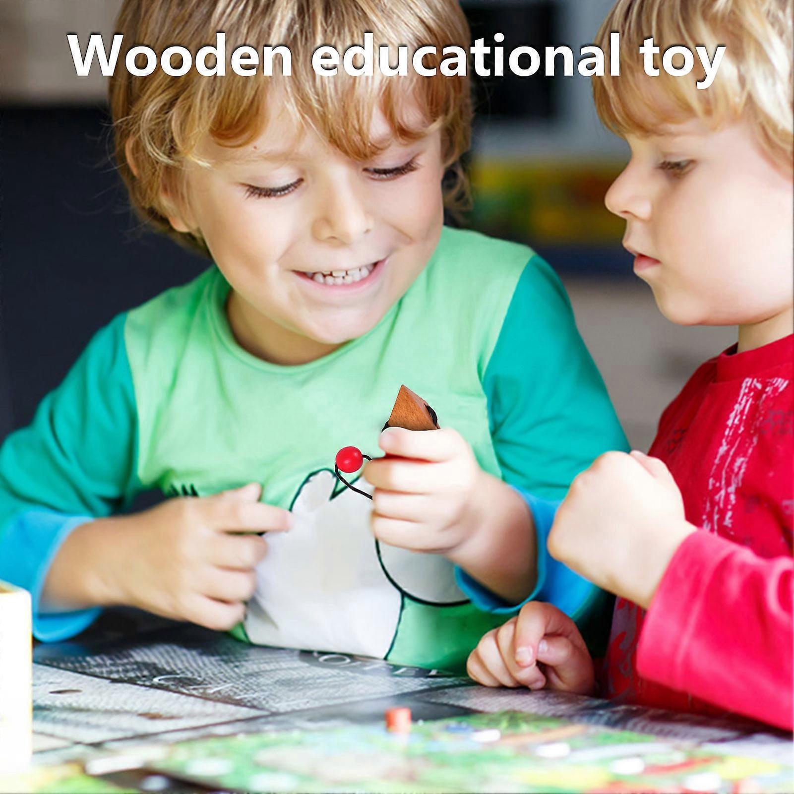 Puzzle Game Rope | Hot Rope Wood Triangle Unlock Toy | Waterproof and ...