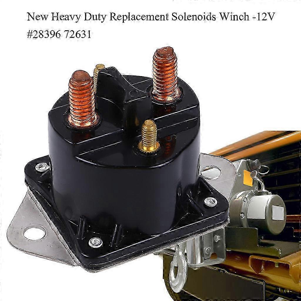 New Heavy Duty Replacement Solenoids Winch -12v 28396 72631 | Fruugo UK