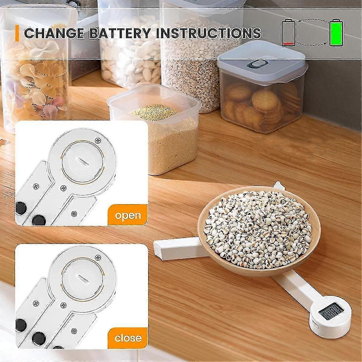 High Precision Folding Food Scale, Digital Kitchen Scale With Lcd ...