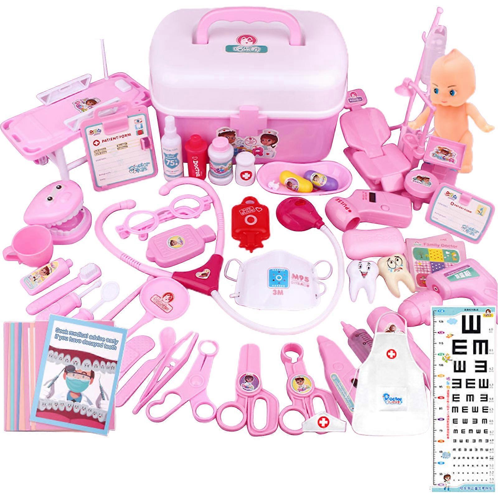 Doctor Role Play Costume Dress-Up Set and Get Well Doctors Kit Play Set ...