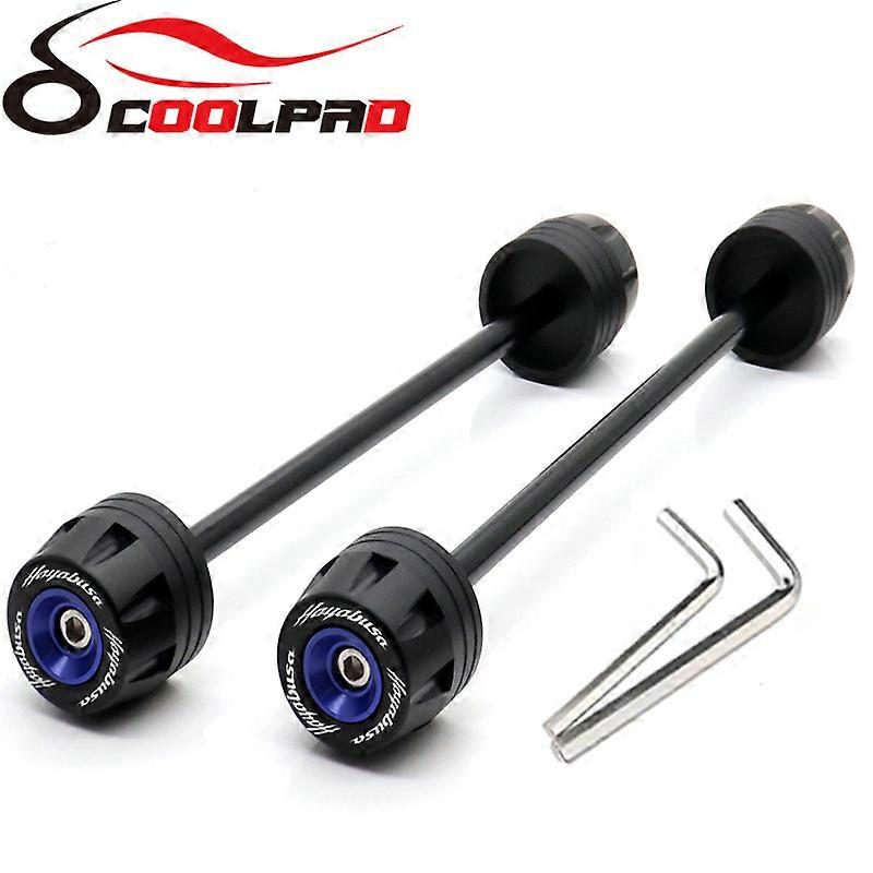 Front Rear Axle Fork Crash Sliders For SUZUKI GSXR1300 HAYABUSA 1999 ...