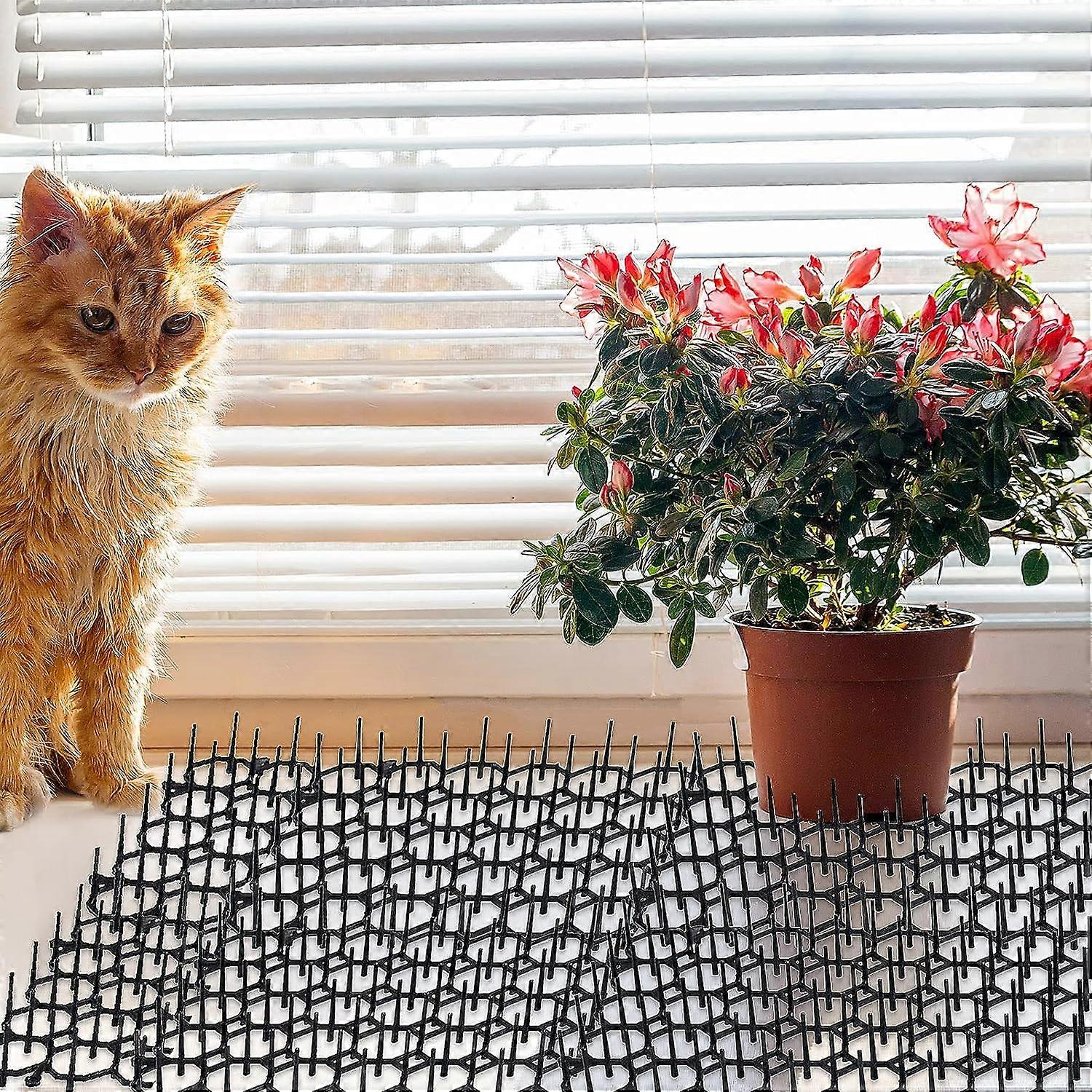 12 Pack 15.5*20cm Scratching Mats with Spikes for Cats, Outdoor Cat ...