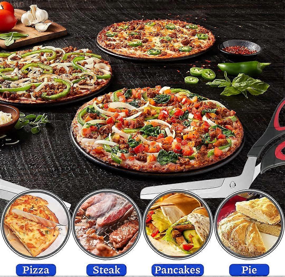 Professional Pizza Scissors, Pizza Cutter Stainless Steel Pizza Cutter ...