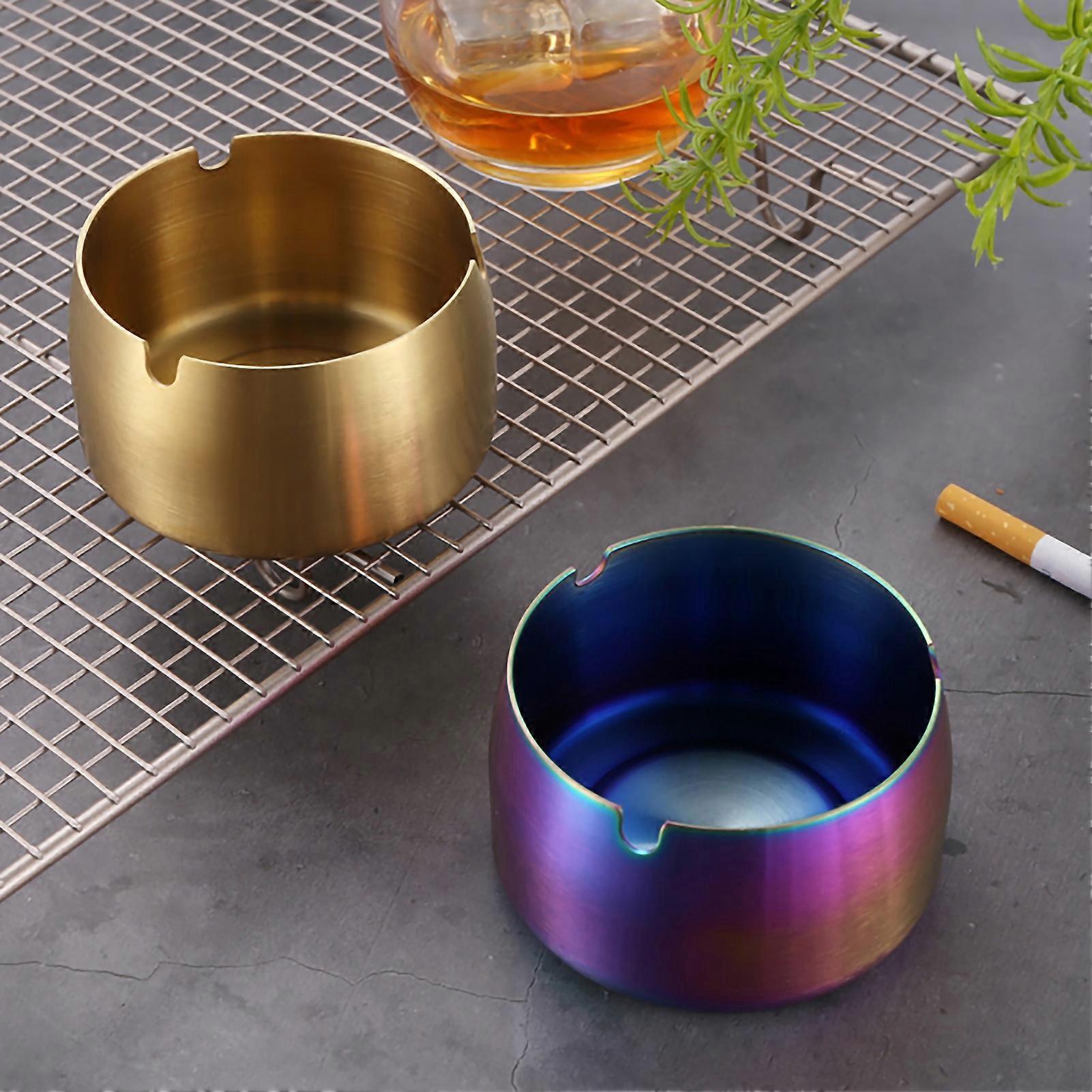 Smoke Ash Holder Portable Durable Three Notches Practical Smoke Ashtray ...