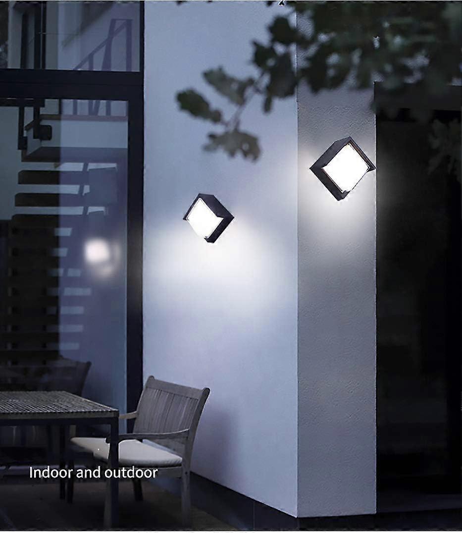 Winter promotion,12W LED outdoor wall light, square shape, aluminum ...