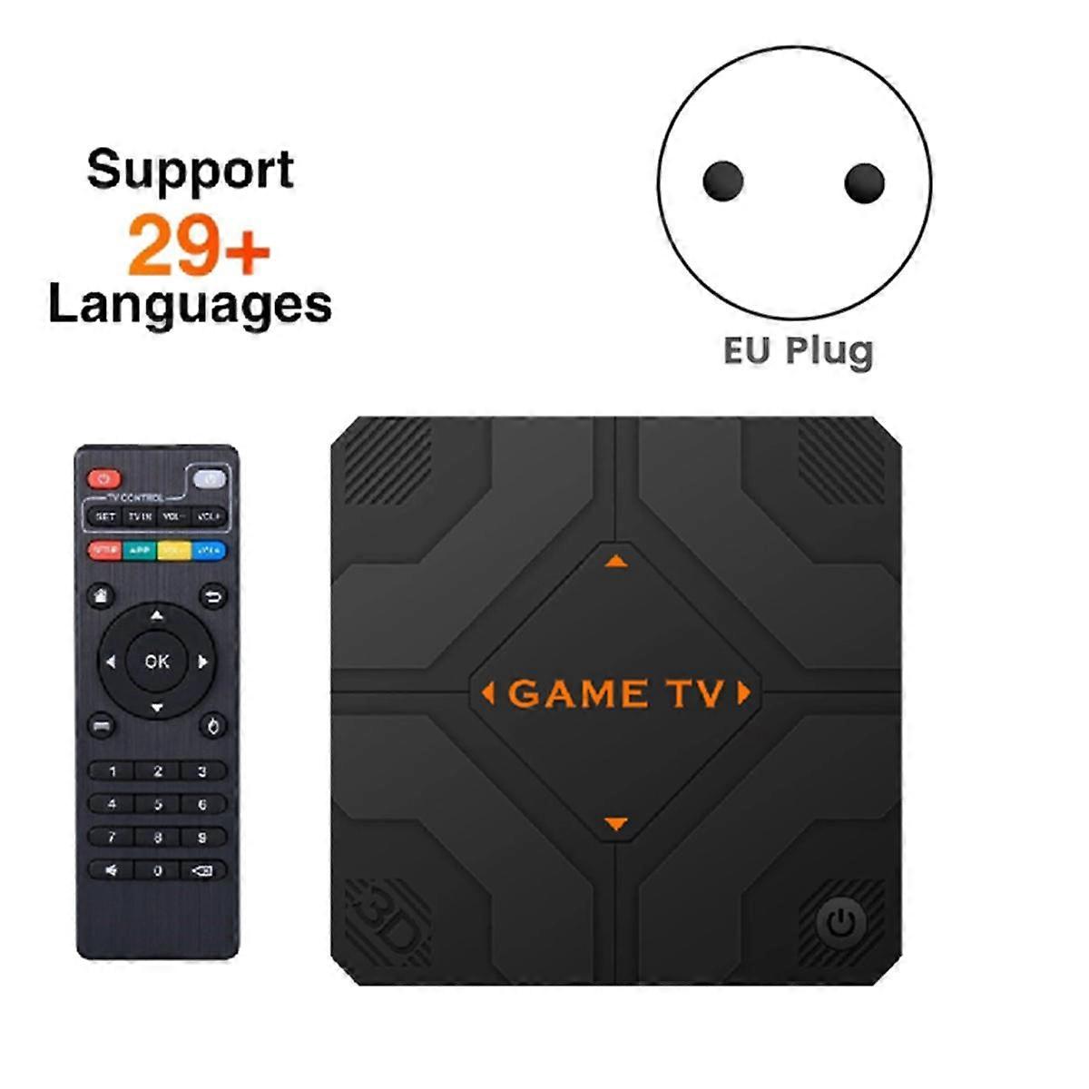 V5 Retro Game Console 128G 51000 Games Dual Handheld Game Console TV ...