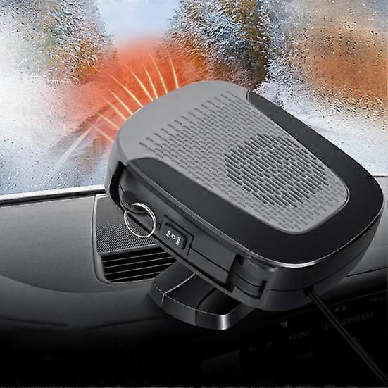 Car Heater Fan Defroster 12V Portable Windshield Defogger Fast Heating ...