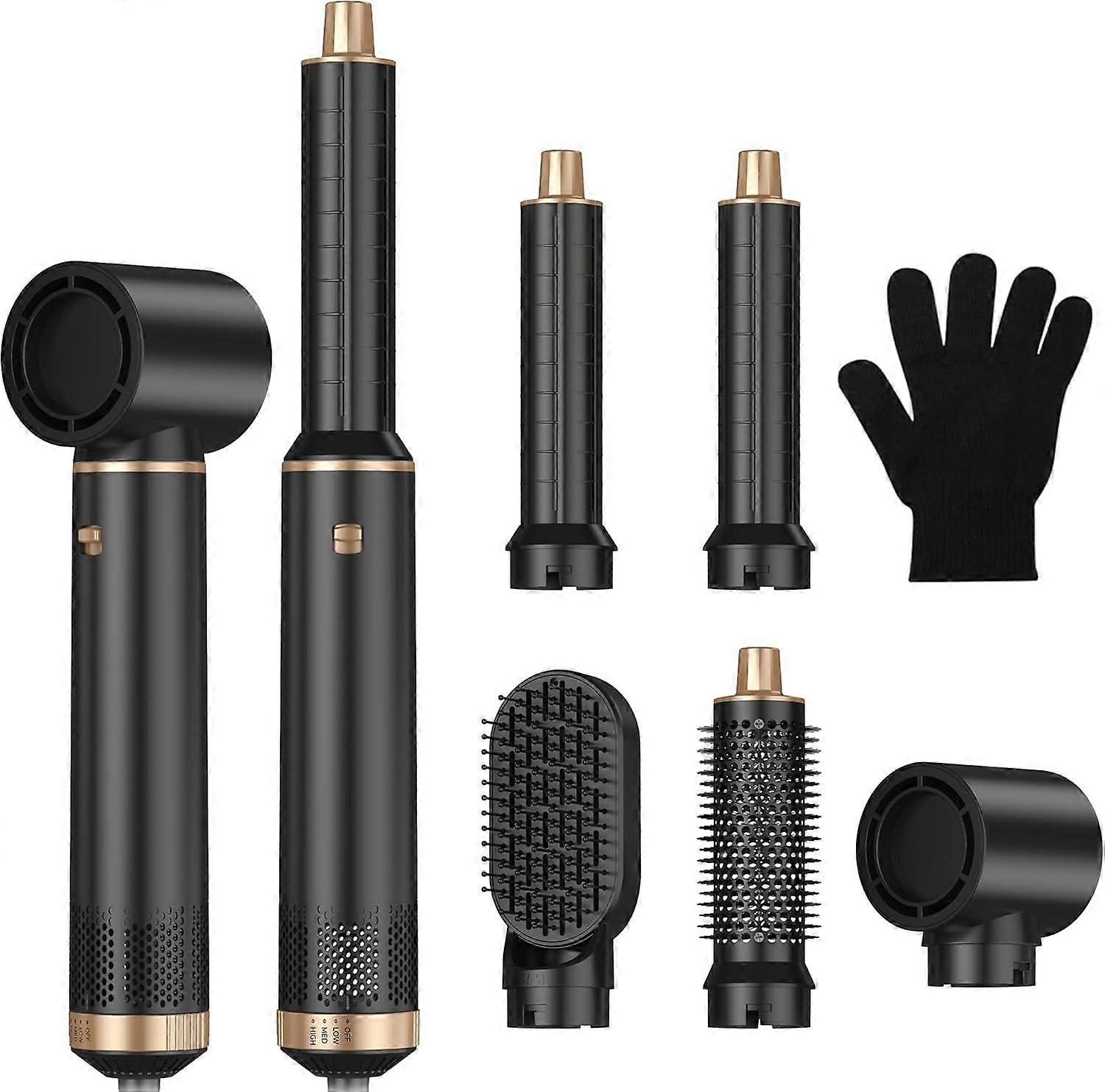 Magic Styler 5 in 1 Hair Styler, Magic Air Styler with Curl Straighten ...