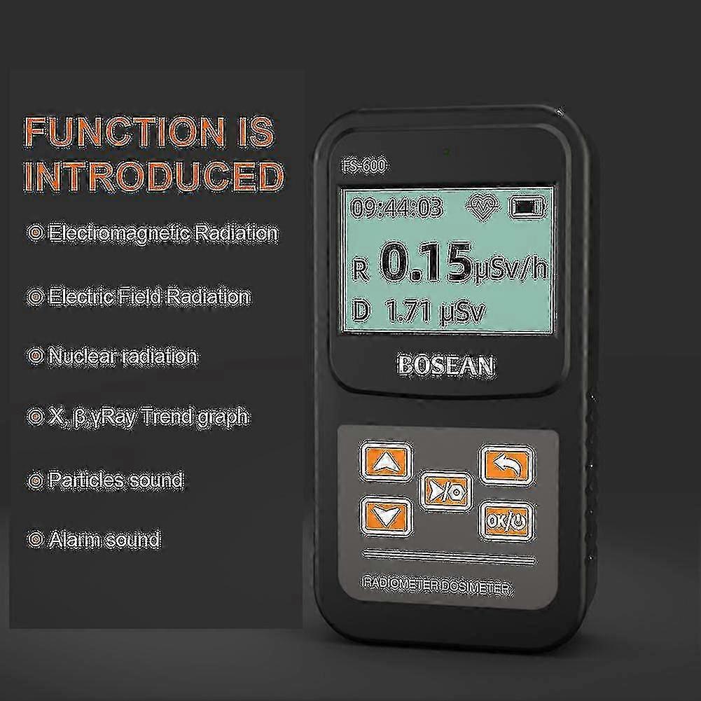 Fs-600 Usb Handheld Portable Counter Nuclear Radiation Detector ...