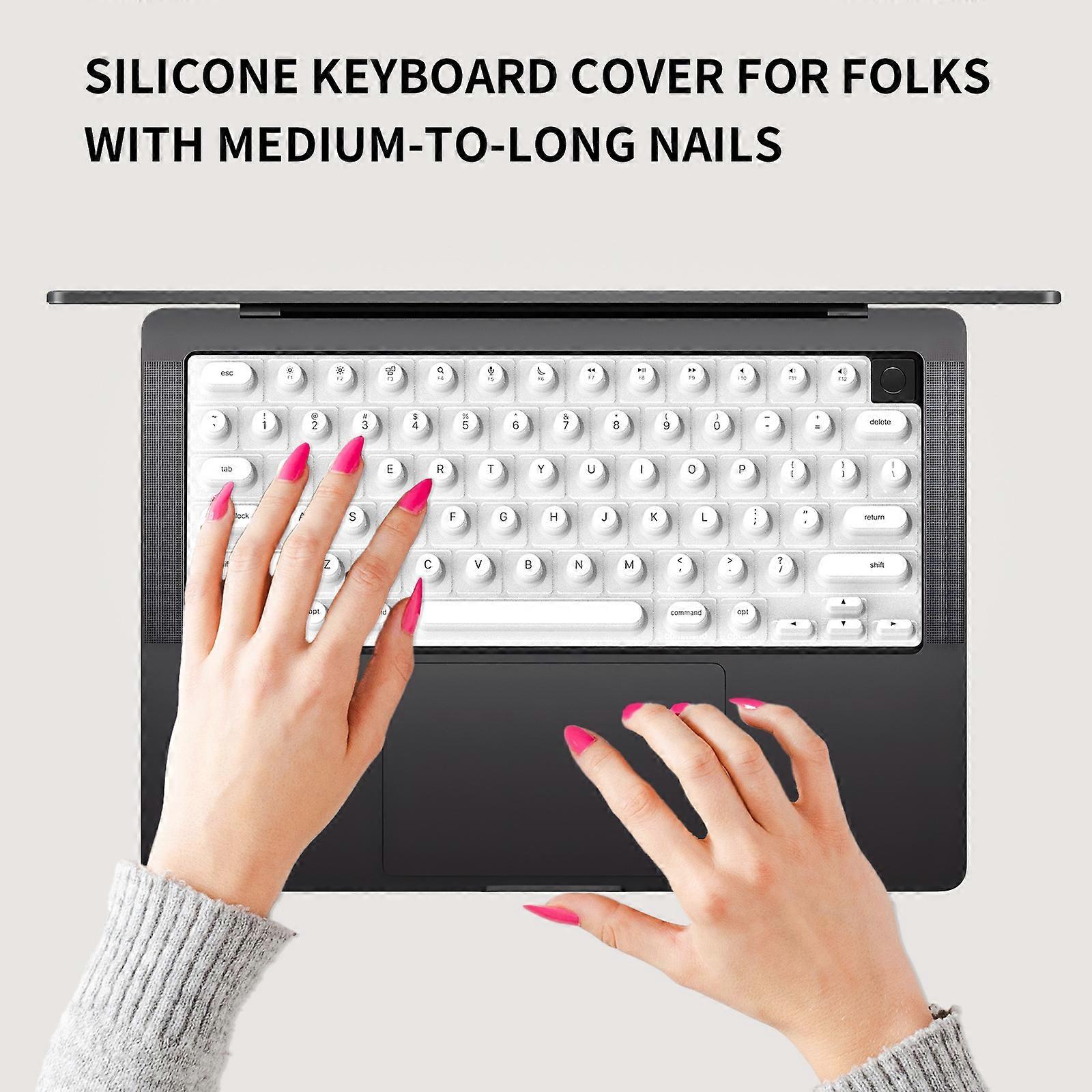 Keyboards Cover for Long Nails Enhanceds Typing Experience for and Air ...