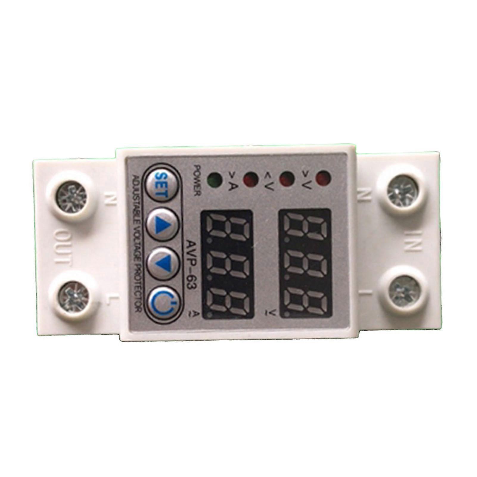 Automatic Reset Under Voltage Protector Switch LED Adjusting Digital ...
