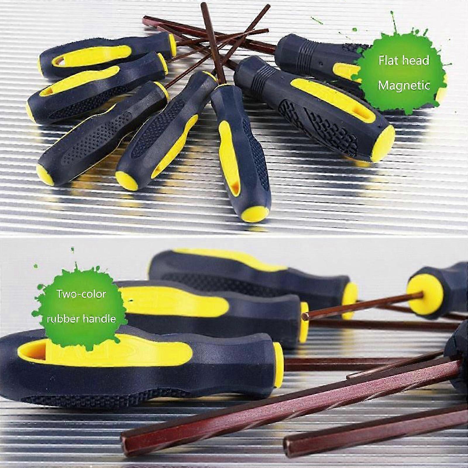 1.5mm-6mm Hexagon Screwdriver Hex Magnetic Repair Hand Tool Hex ...