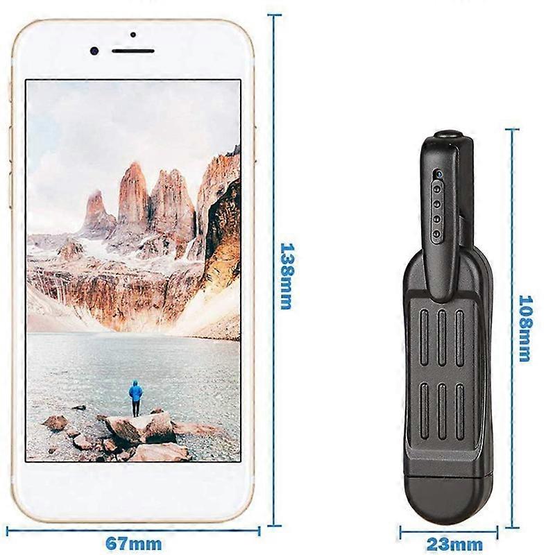 T189 Mini Camera HD 1080P Camera Wearable Body Pen Camera Digital Mini ...
