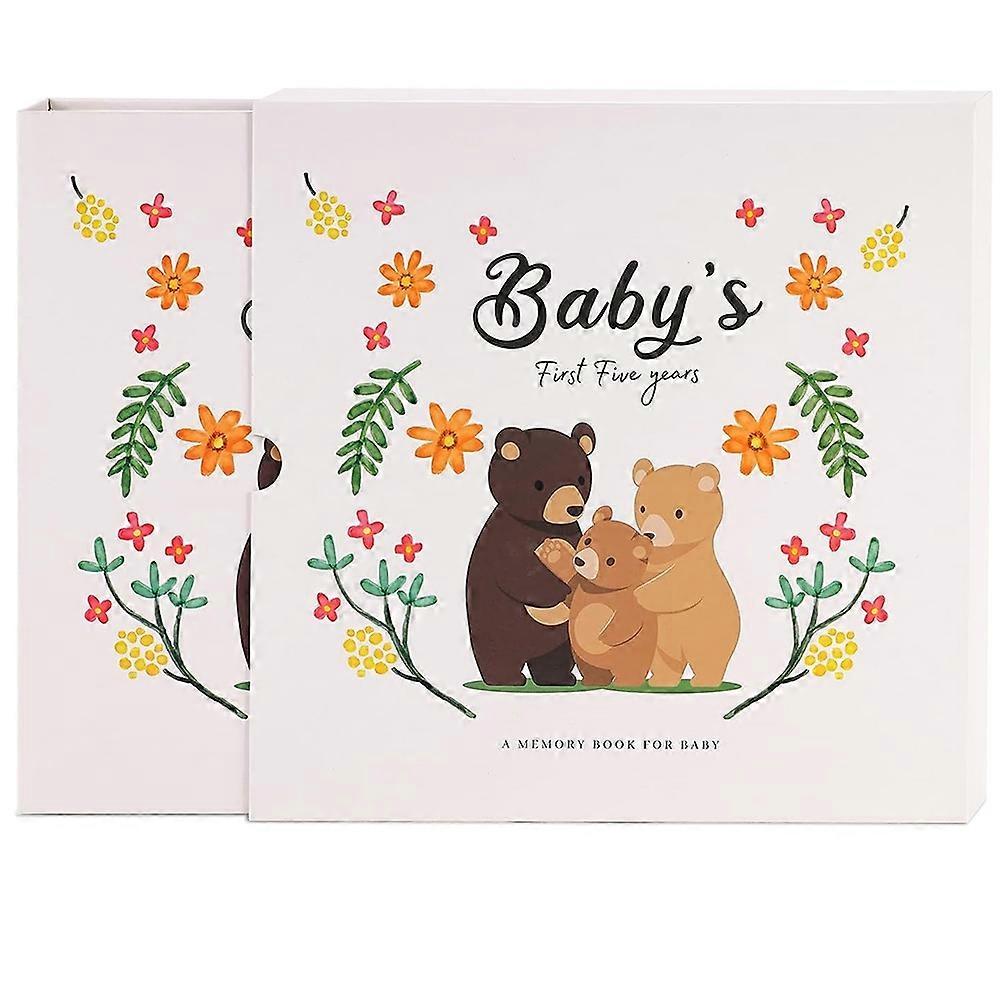 Baby Memory Book Scrapbook Photo Album Pregnancy Diary Cute Animal ...