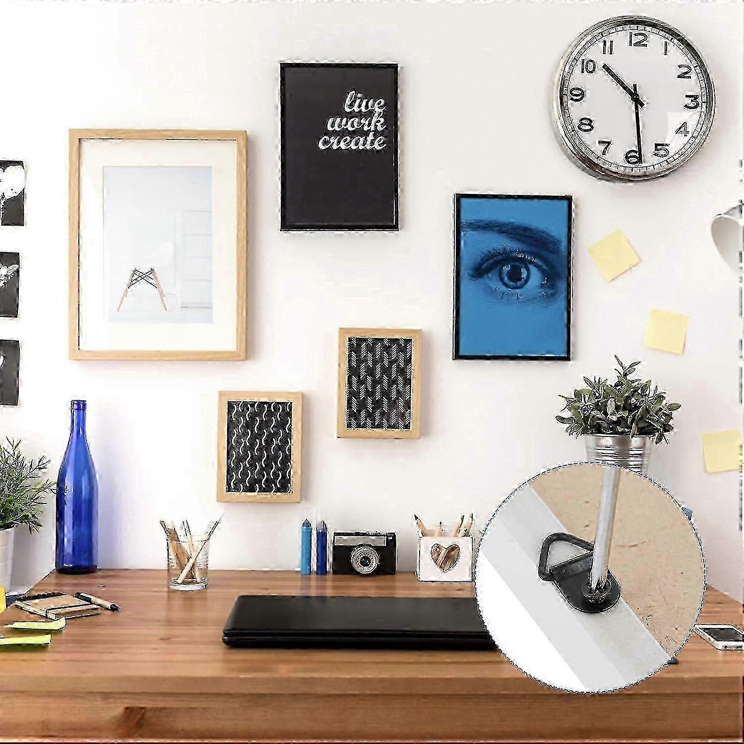 100pcs Triangle Rings with Screws for Hanging Canvas Frames, Pictures ...