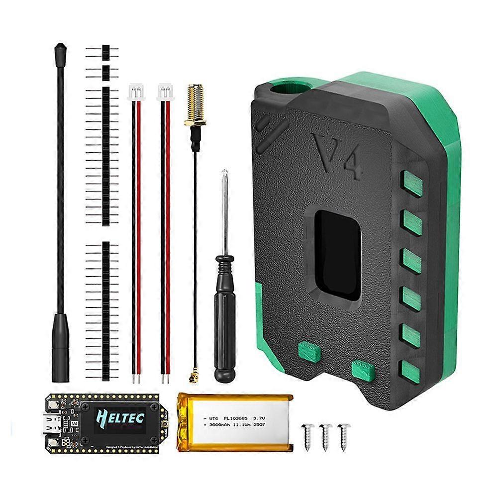 2Sets Heltec LoRa32 V4 Meshtastic Board + Battery + Case ESP32 WIFI BLE ...