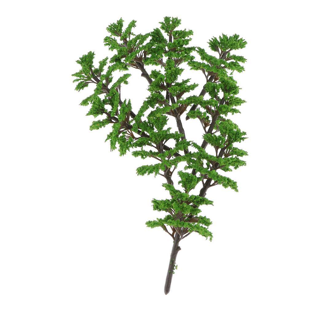 10 Pieces Model Trees (approx. 3.9inch) Model Train Railroad Scenery ...