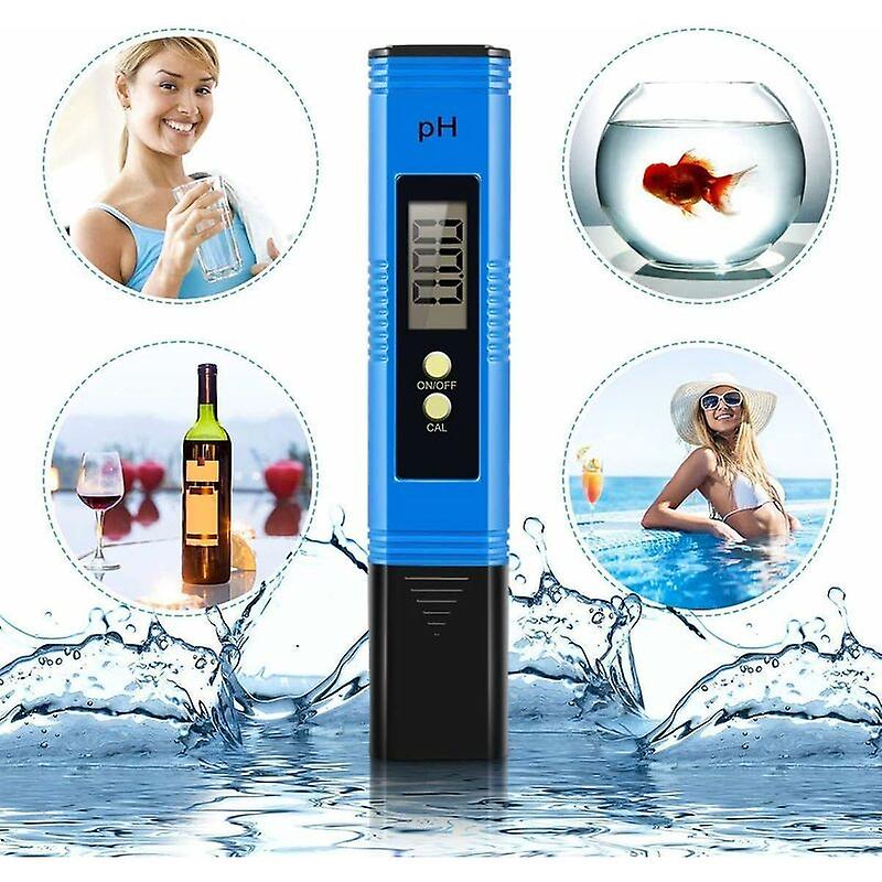 Ph Meter, Ph Meter 0.01 Ph High Accuracy Water Tester 0-14 Ph Ph ...