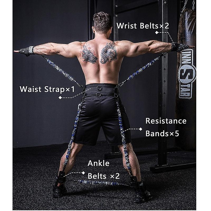 Resistance Trainers Mma Boxing Fitness Full Body Resistance Bands Set ...