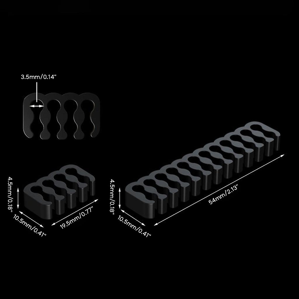 Cable Comb/clamp/clip/organizer/dresser For 8pin/24pin Pc Power Cord ...