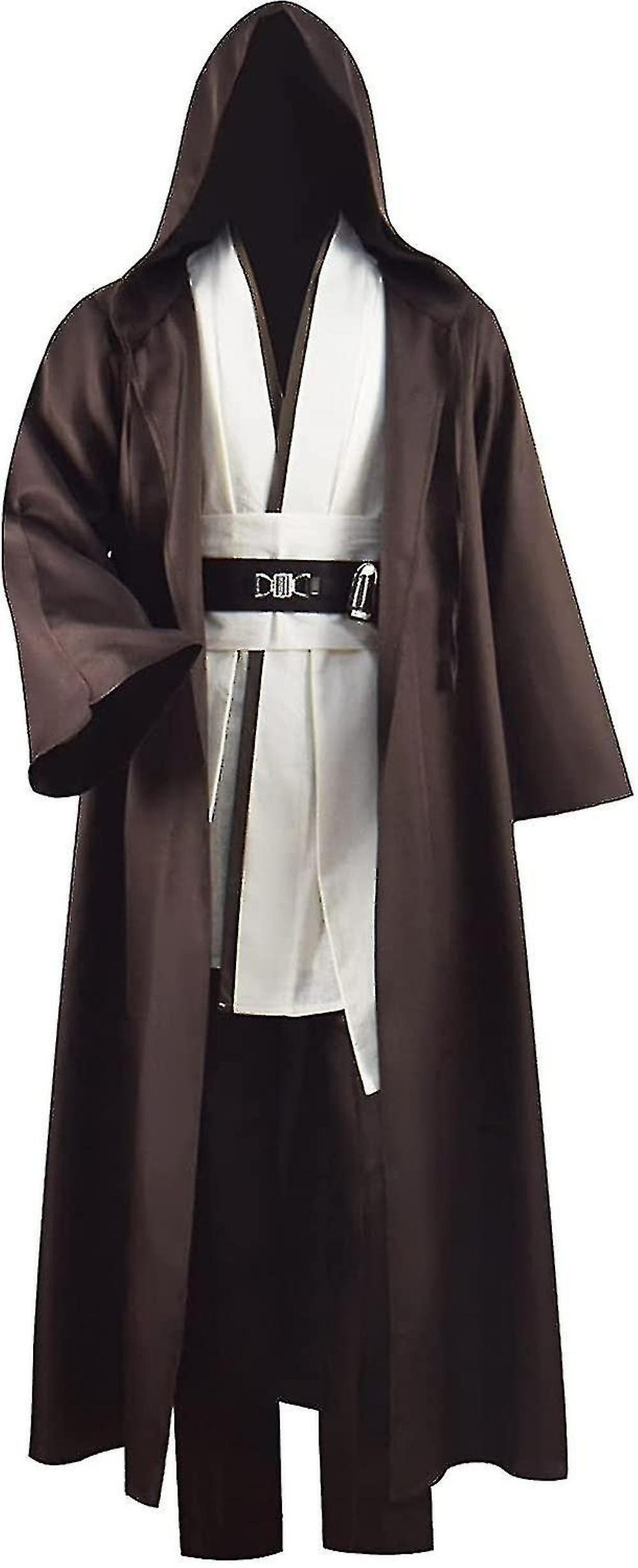 Adult Tunic Costume For Jedi Outfit Skywalker Halloween Cosplay Costume ...