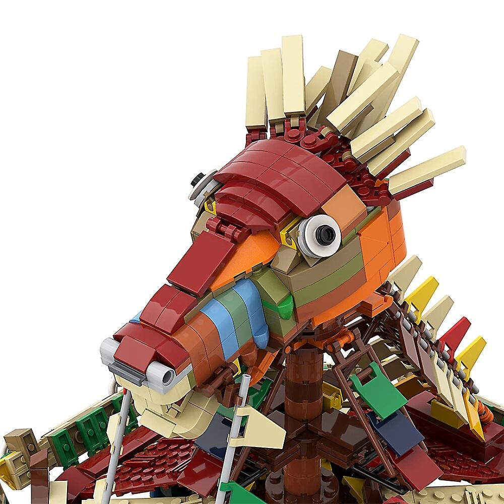 Moc Legended Of Zeldaed Building Blocks Horse Face House Model Set ...