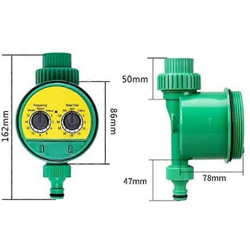 Garden Irrigation Controller Automatic Watering Timer Battery Powered ...