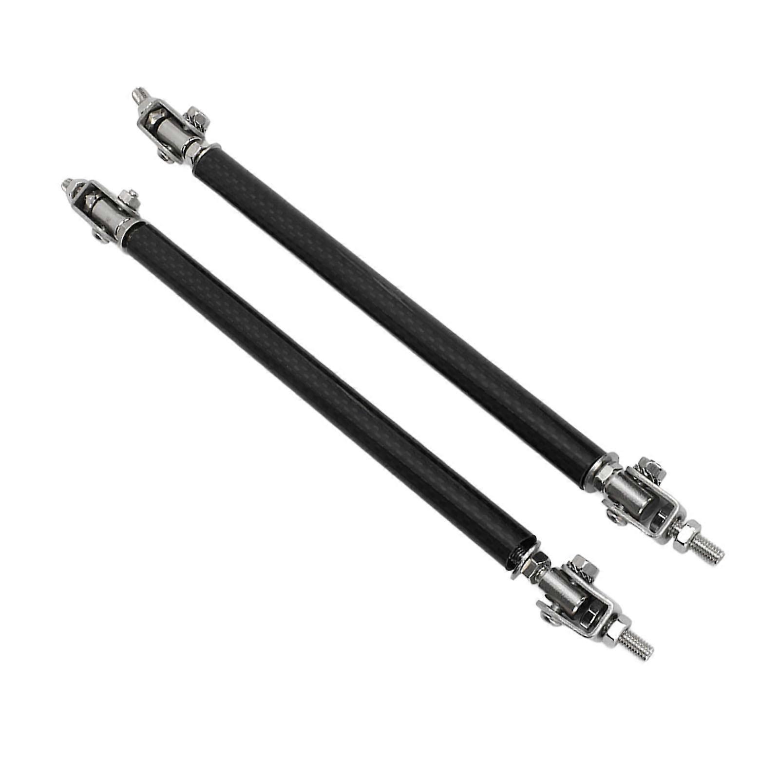 2Pcs 15cm Front Bumper Lip Splitter Struts Rods Support Bars Adjustable ...