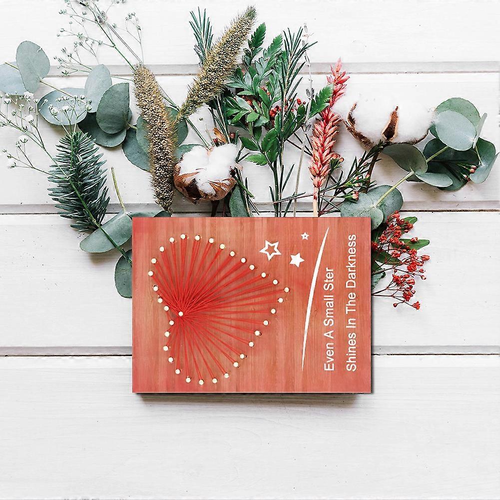 DIY Nail String Art Kit 3D Drawing Nails Winding Lines Painting Home ...