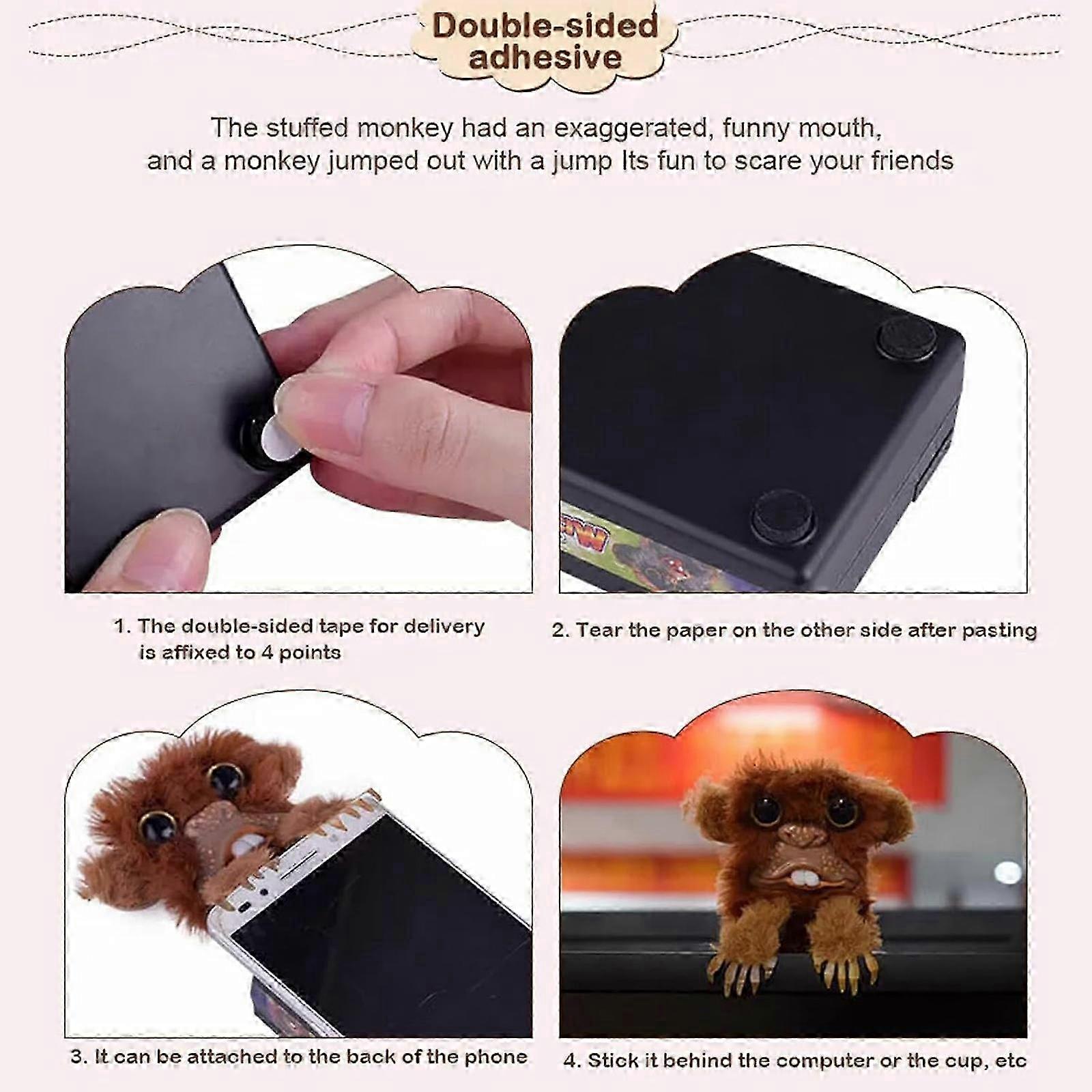 Prank Monkey Toys Surprise Prank Monkey Toy,Pet Pranksters, Pop Up ...