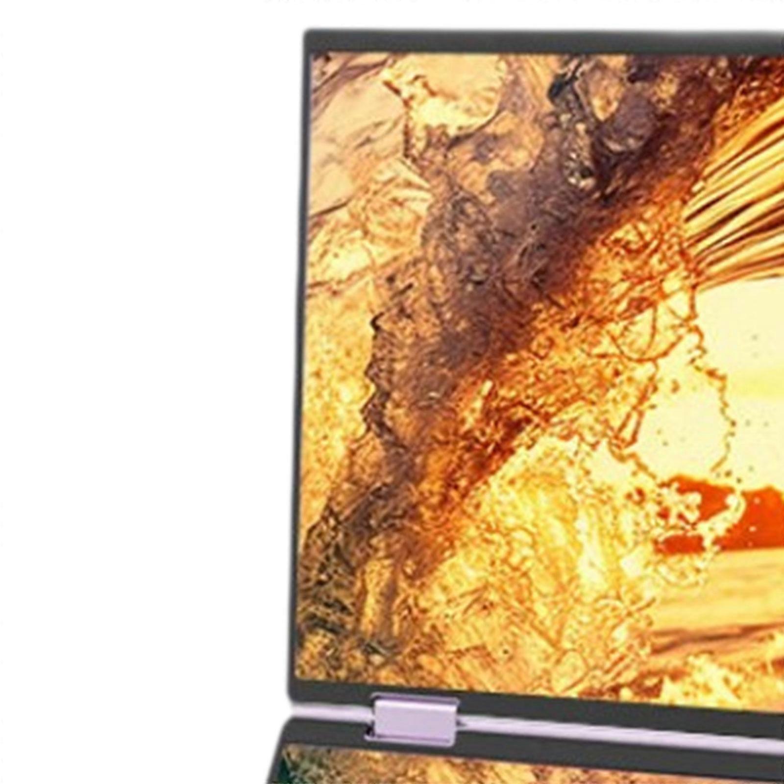 16" Laptop Screen Extenders US Adapter Folding Two Screen for ...