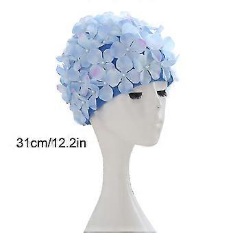 Kvinder Badehætte Petal Retro 3d Floral Badehat Badehætte | Fruugo DK