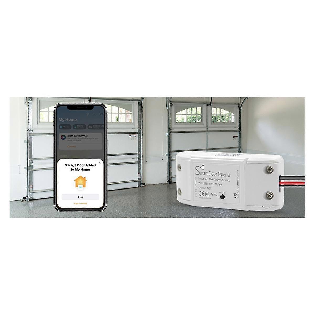 For WiFi Garage Door Switch Opener Smart Gate Door Controller Smart ...