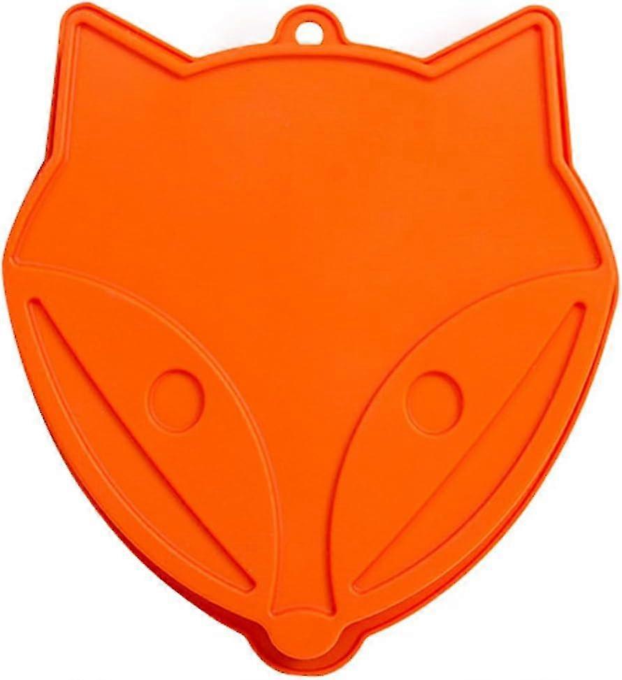 Cake Baking Pan, Fox-shaped Large Silicone Mold, Creative And Exquisite ...