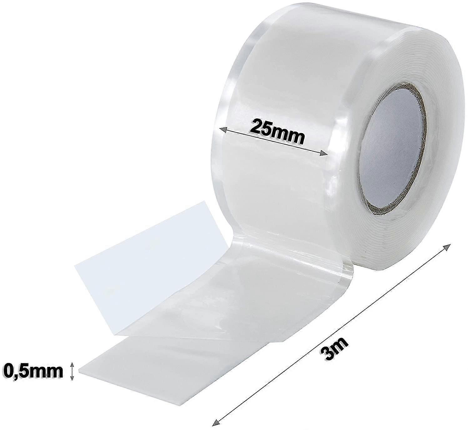 2x 3m Self-fusing Silicone Tape (self-amalgamating, Self-vulcanizing ...