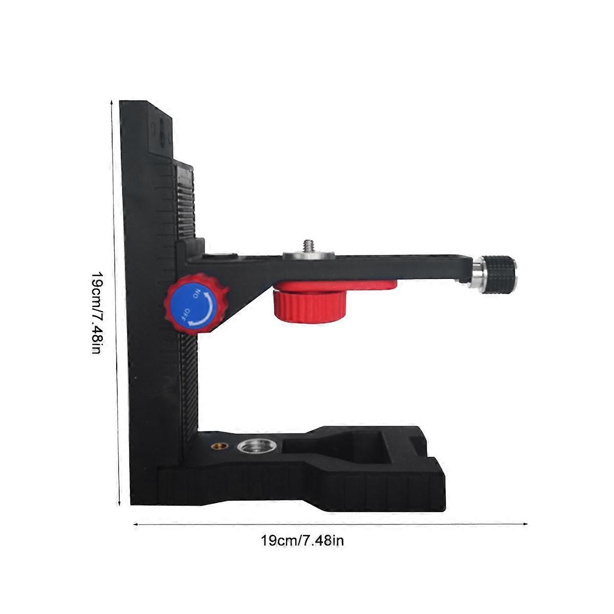 Laser-Level Magnetic Bracket L-Shape Adjustable 5/8Inch Mount Adapter ...