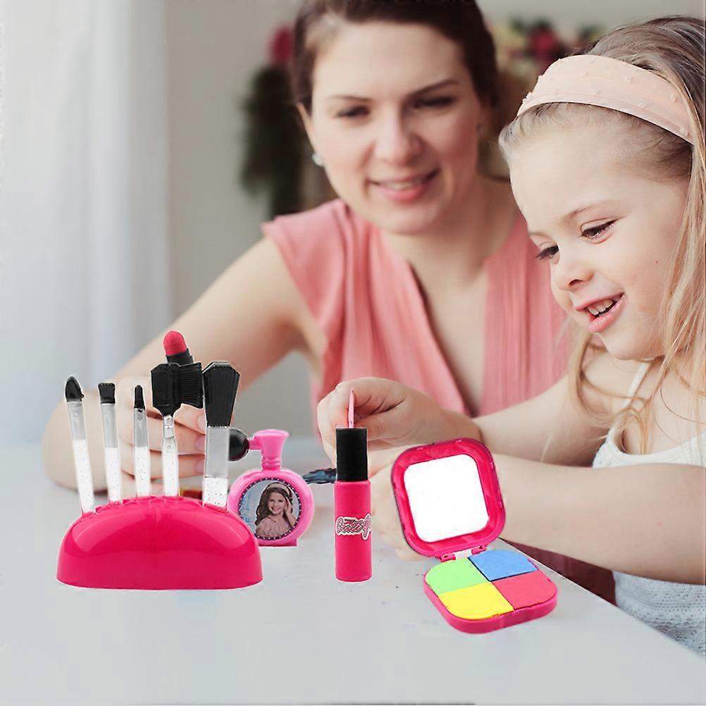 Girls Pretend Play Makeup Set for Children Pretend Role Play Playset ...