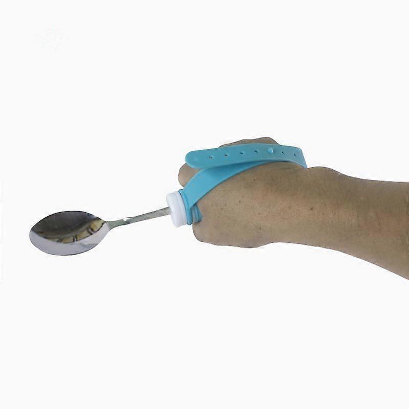 Easy Grip Spoon Fork Caring Utensils Anti-Shake 360 Rotating Spoon ...