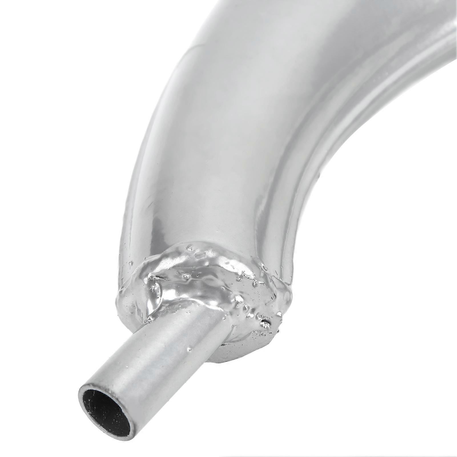 Motor Bikes Muffler Exhaust Pipe Black for 2 Stroke 49cc 60cc 66cc 80cc ...