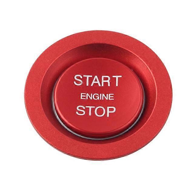 CNC Car Engine Ignition Start Button Cover w/ Ring For Land Rover Range ...