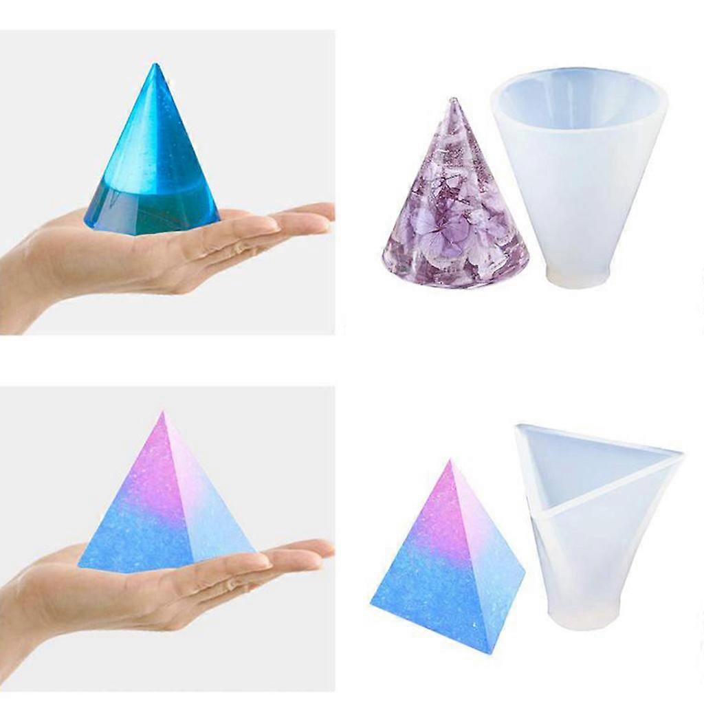 Resin Casting Mold Geometric Silicone Mold for Making Resin Crafts Room ...